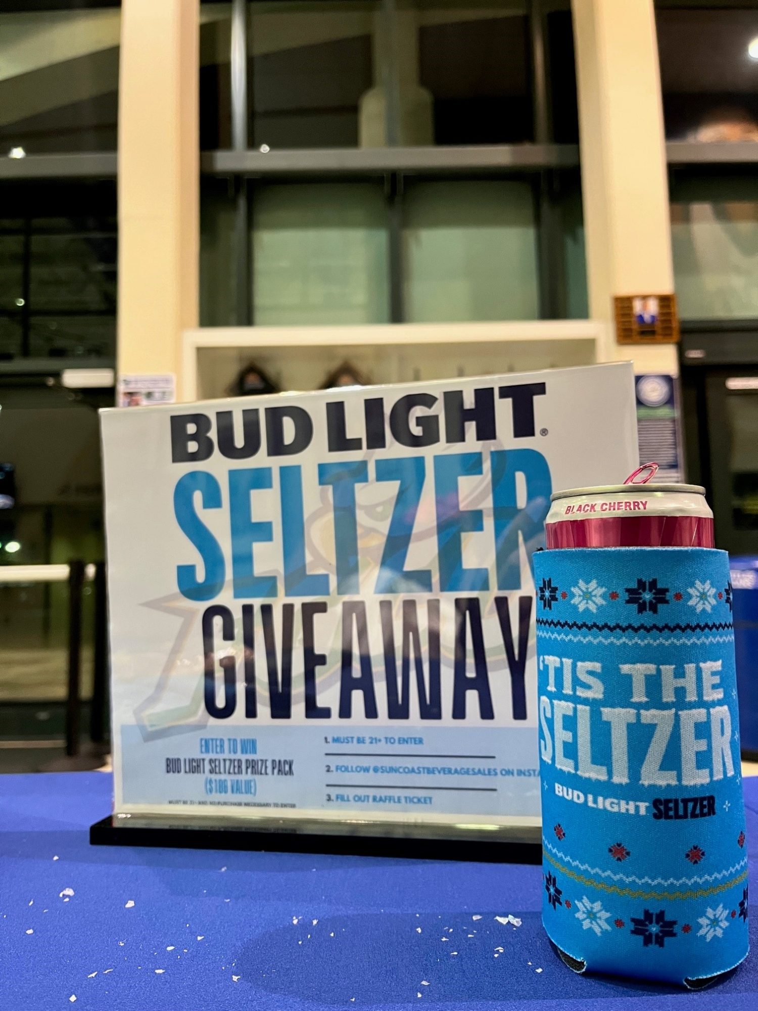 FGCU Ugly Sweater Bud Light Seltzer Game | Suncoast Beverage Sales