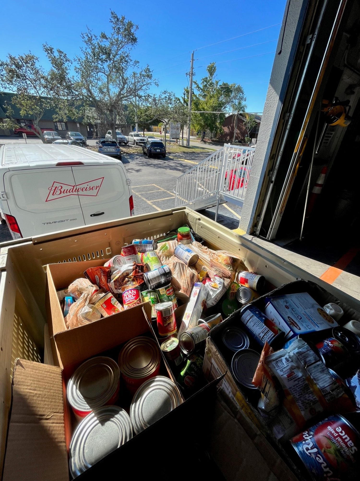 Close to 1,000 lbs of Food Donated to Harry Chapin Food Bank | Suncoast ...